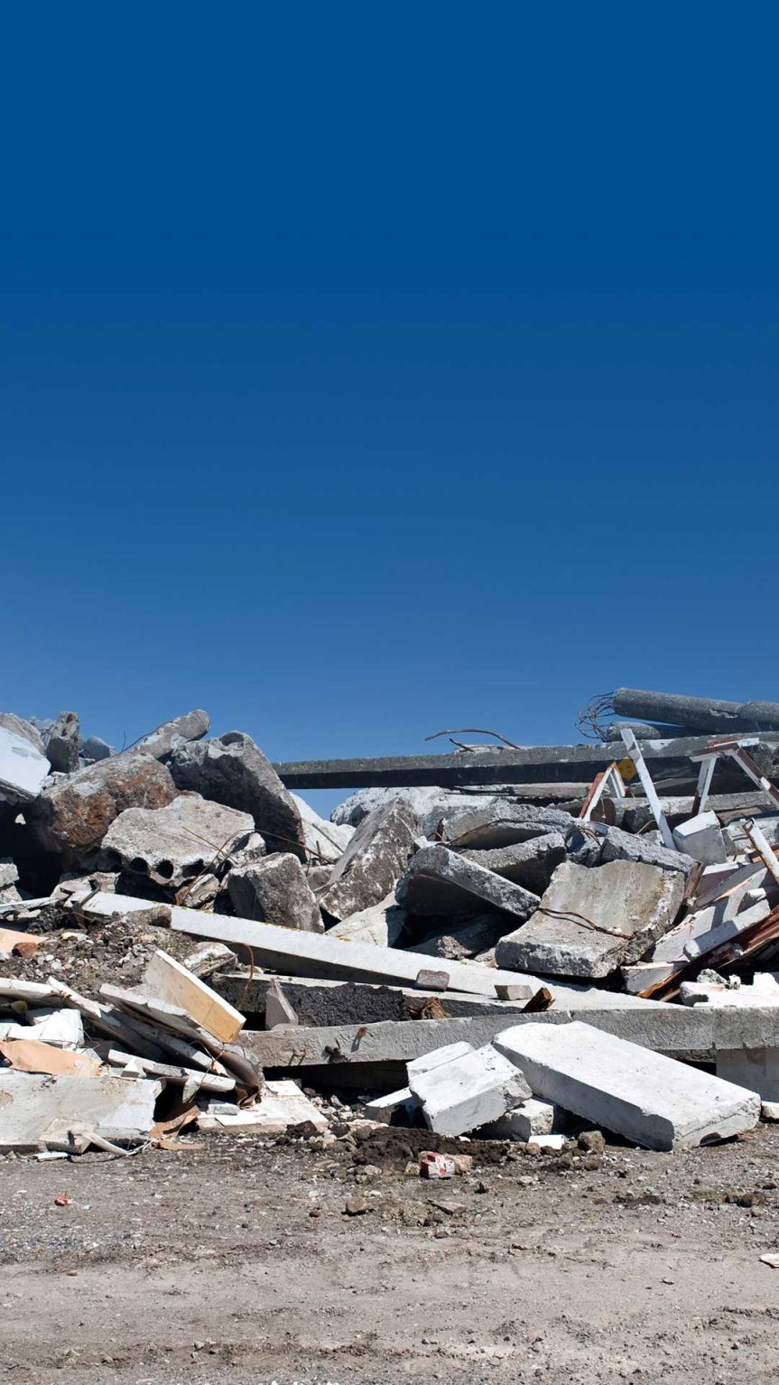 A new take on construction waste A new take on construction waste